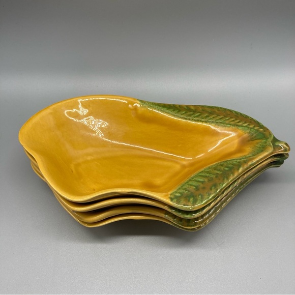 Dining | Vintage California Belmar Pottery Squash Lazy Susan 4 Pieces ...